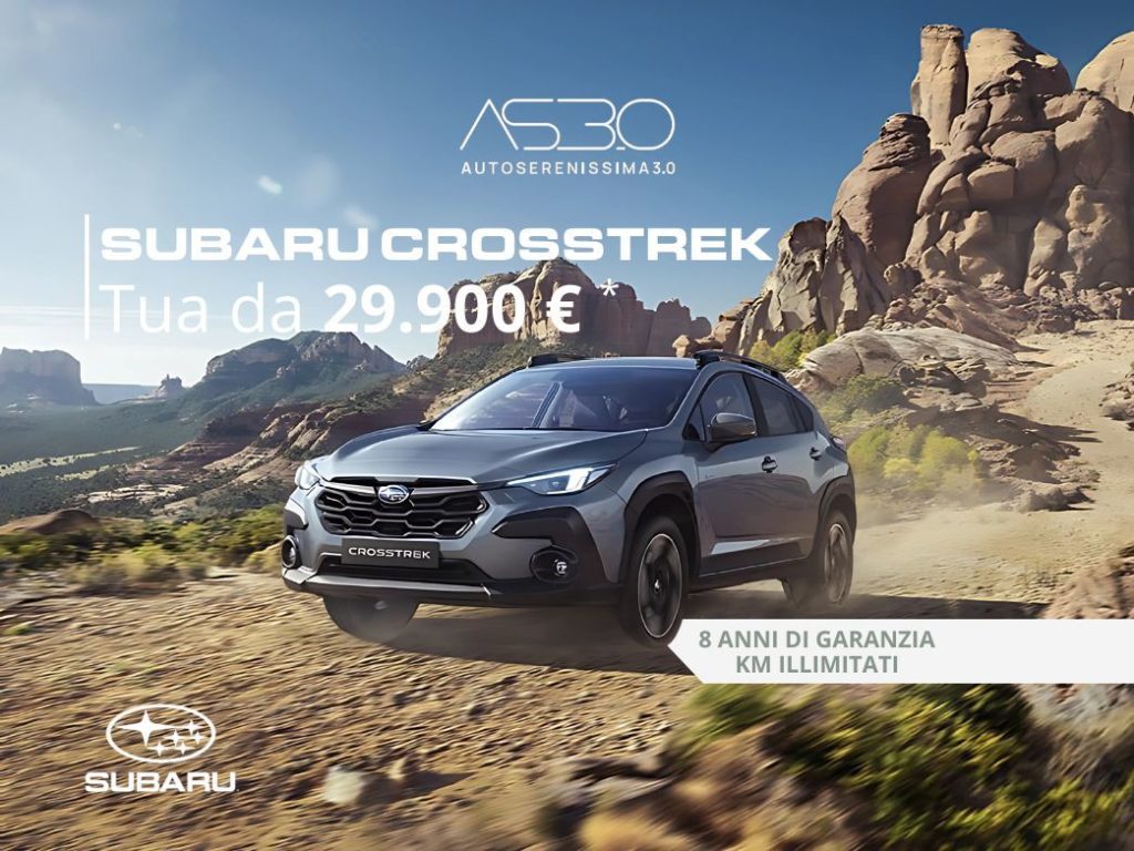 Promozione nuova Subaru Crosstrek